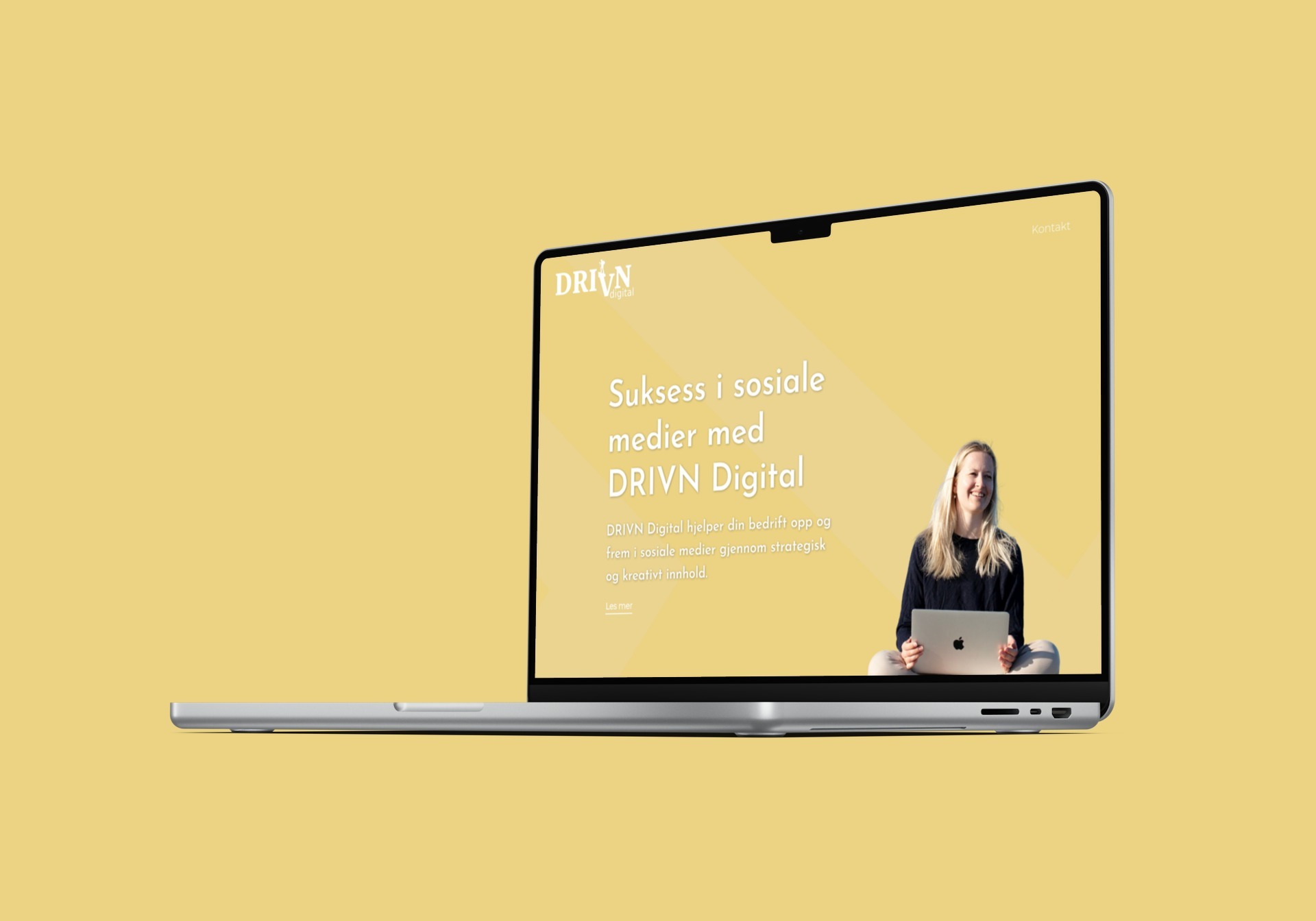 Nettside til DRIVN Digital - Mojo Media