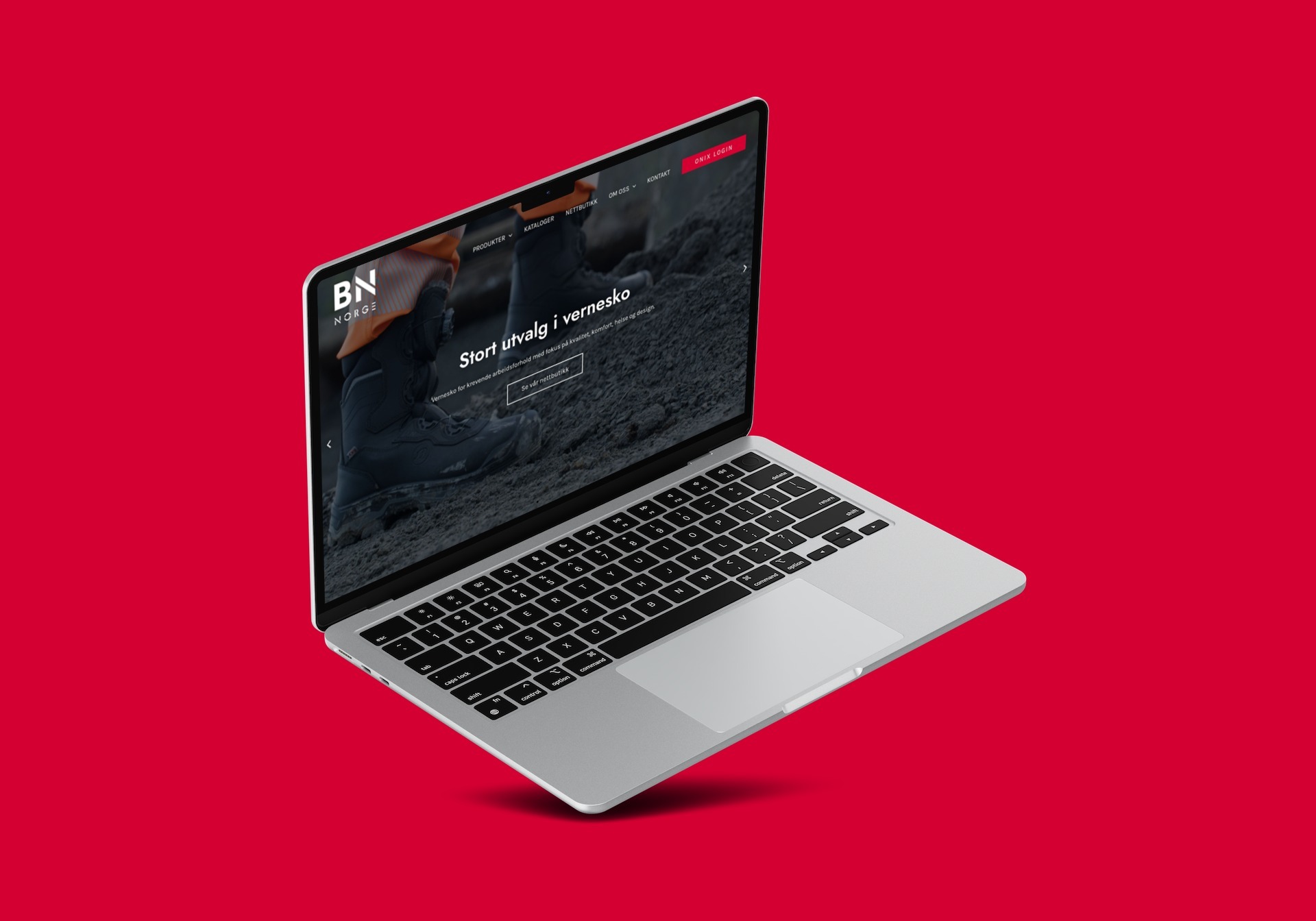 Nettside til BN Norge - Mojo Media